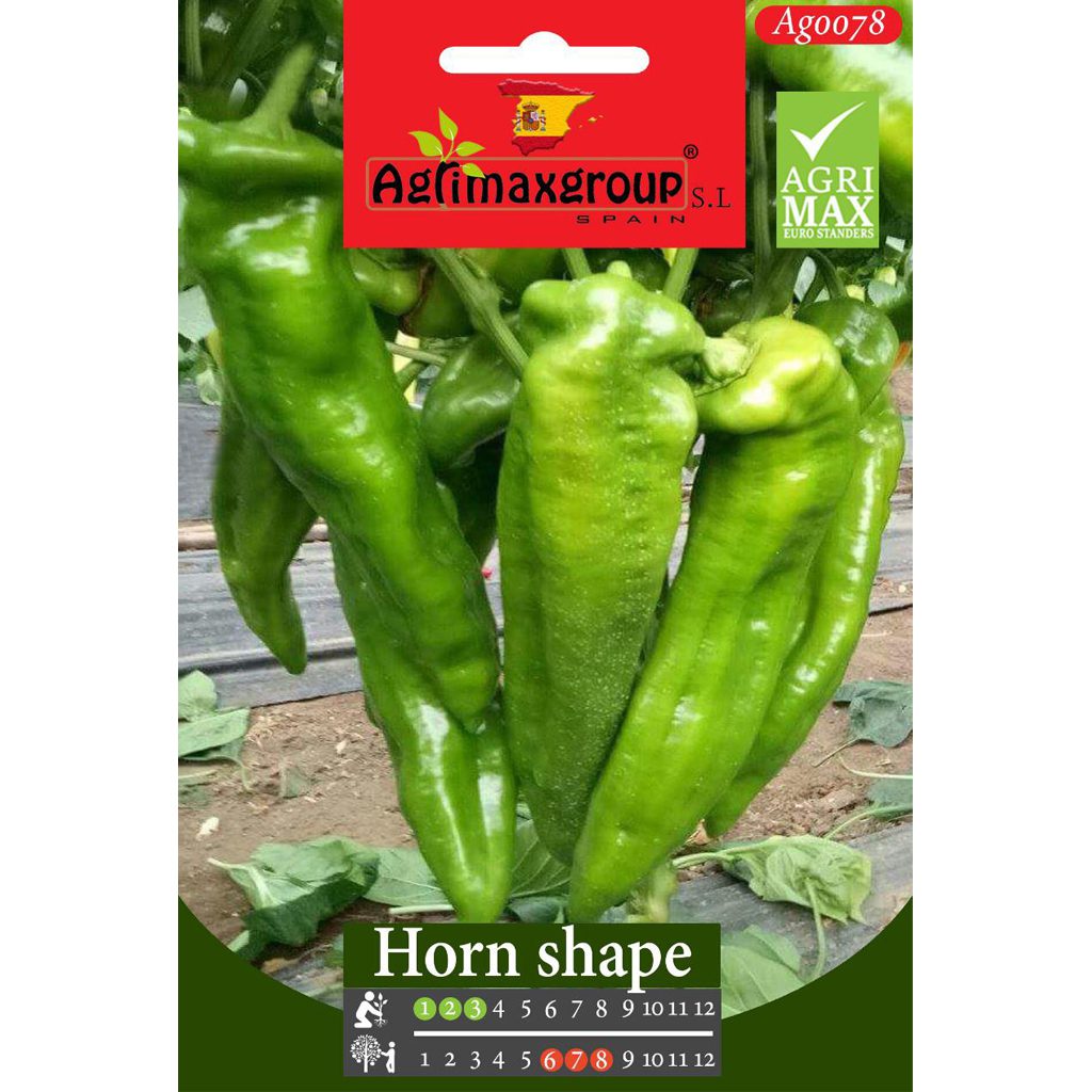 Horn Shape Chilli Seed - Green Experts Landscape LLC