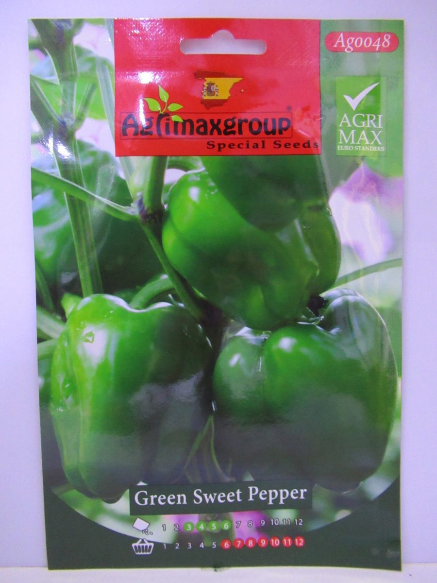 Green Sweet Pepper Seed - Green Experts Landscape LLC